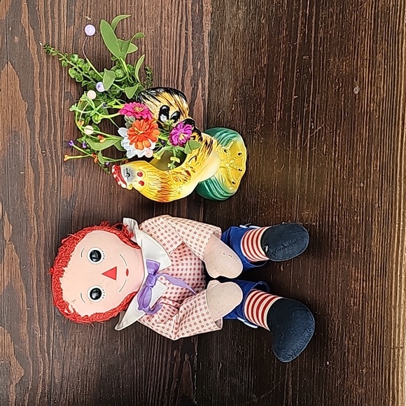 Knickerbocker | Toys | Vintage Knickerbocker Raggedy Andy | Poshmark